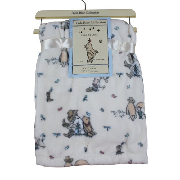 Bedding | Winnie The Pooh Bear Collection Baby Blanket Fleece ...